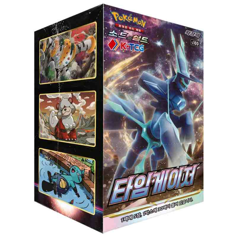 [Box Dented] Pokemon Cards “Time Gazer” s10d Booster Box Korean Ver – K-TCG