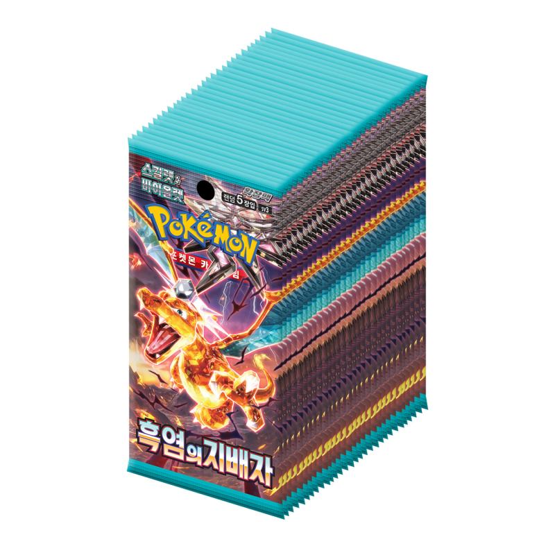 [Box Dented] Pokemon Cards “Ruler of Black Flame” sv3 Booster Box ...